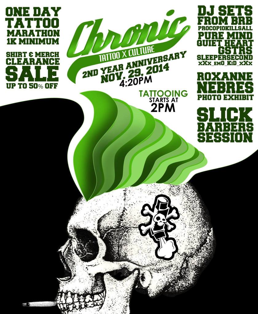 Chronic Ink 2nd Year Anniversary – Agimat: Sining at Kulturang Pinoy