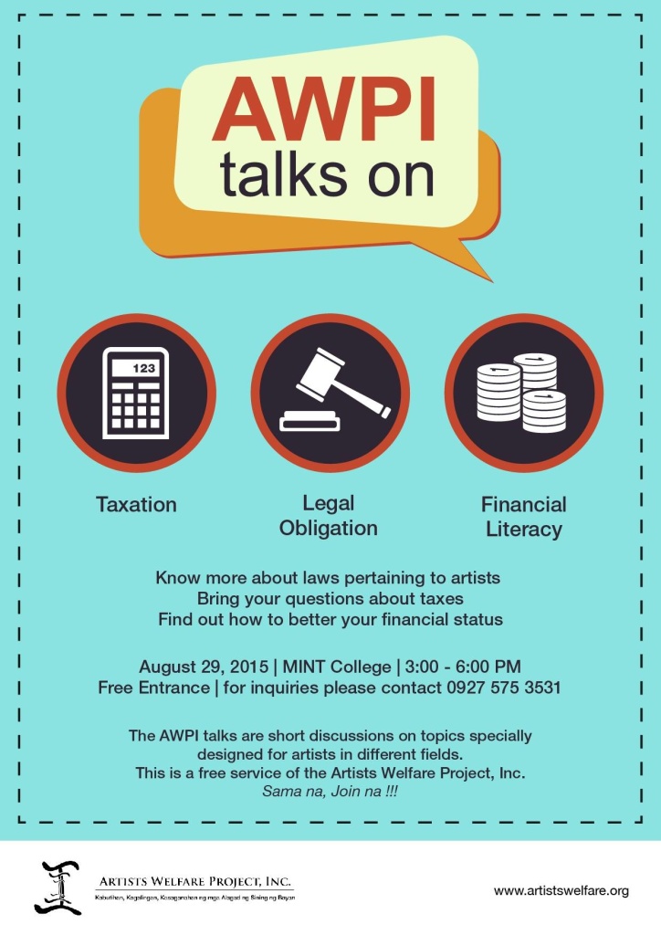 AWPI Talks on Financial Literacy, Legal Obligation and Taxation ...