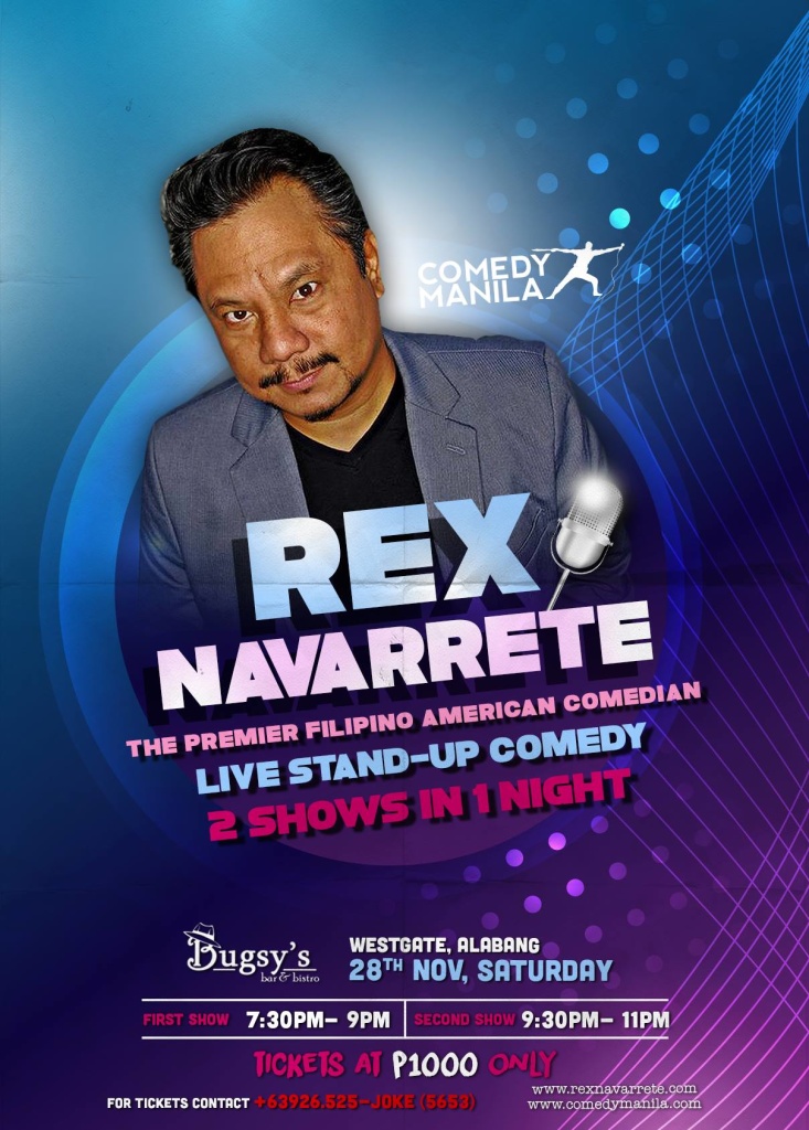 Rex Navarrete | Live Stand-Up Comedy – Agimat: Sining at Kulturang Pinoy