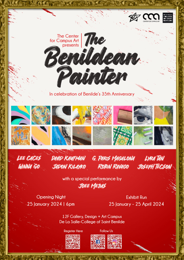 The Benildean Painter – Agimat: Sining at Kulturang Pinoy